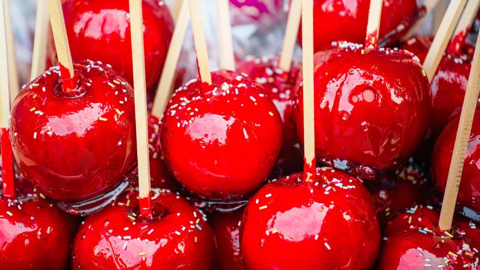 Kandierte Äpfel. 100% vegan Super lecker – HelloVegan.de